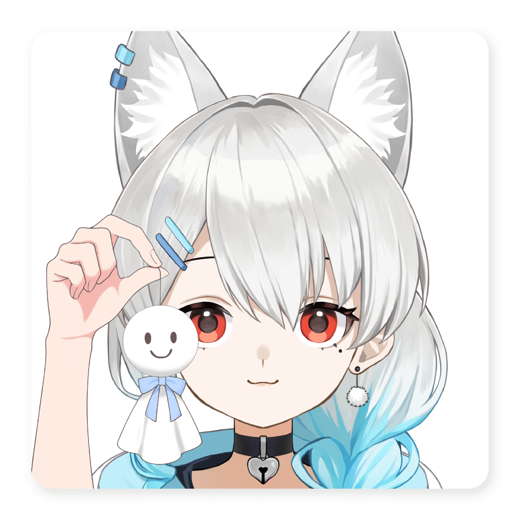 【Vtuber向け】銃を持つ手のイラスト｜Vtuber・配信向けフリー素材 / Illustration of a hand holding ...