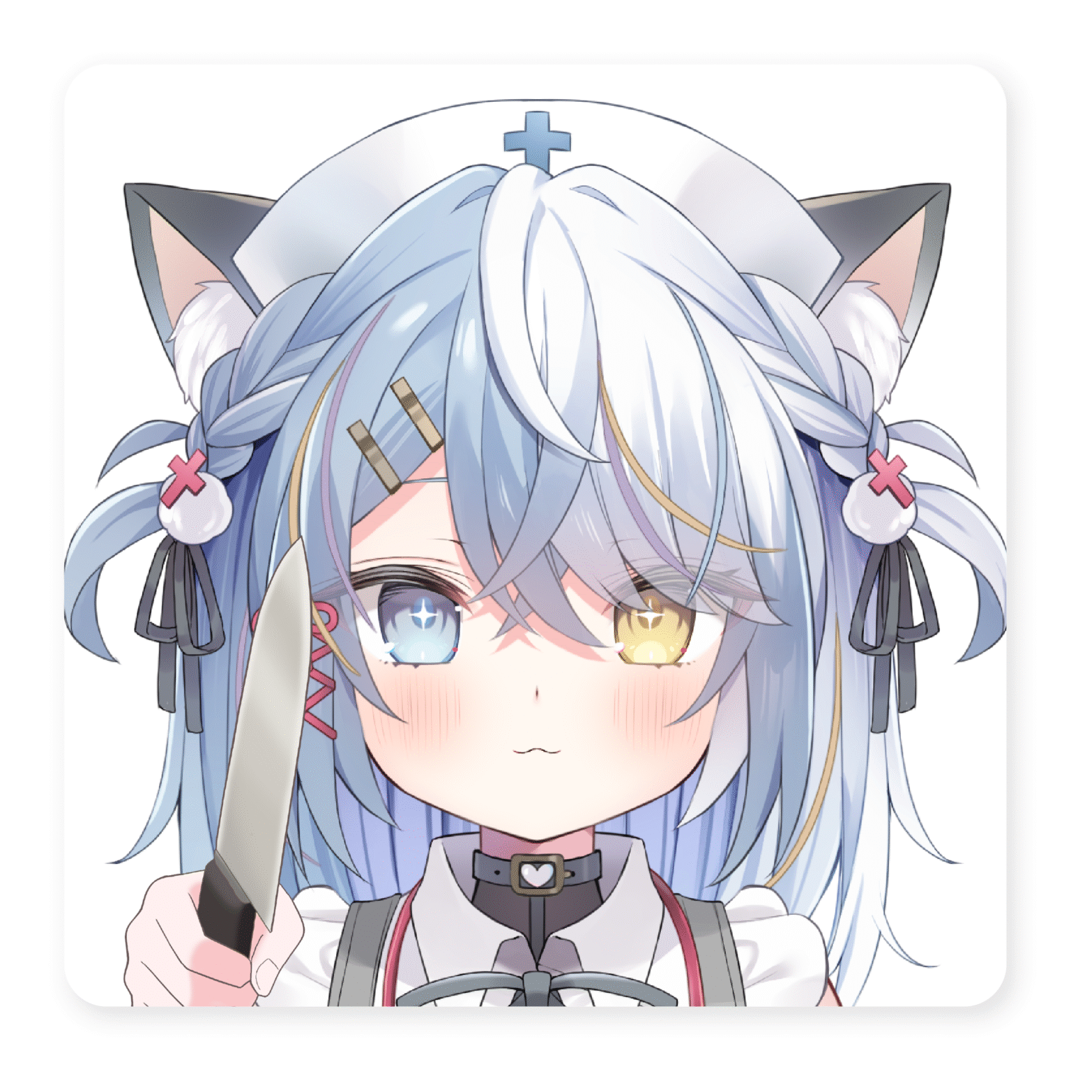 【手のイラスト素材】がおーの手｜Vtuber・配信向けフリー素材 / Illustration of a Gao hand for Vtubers