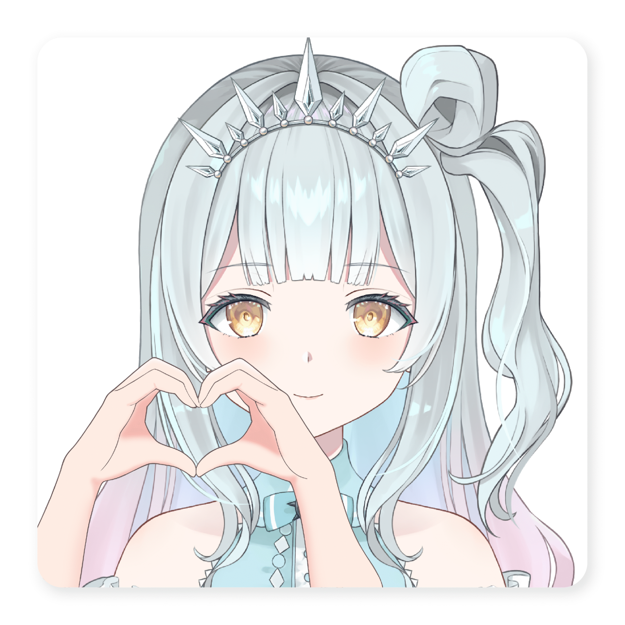 【手のイラスト素材】銃を持った手｜Vtuber・配信向けフリー素材 / Illustration of a hand holding a ...