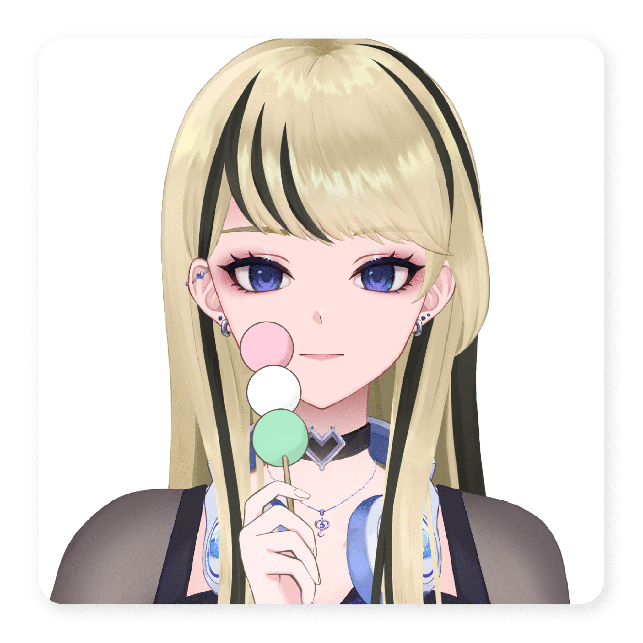 【Vtuber向け】銃を持つ手のイラスト｜Vtuber・配信向けフリー素材 / Illustration of a hand holding ...