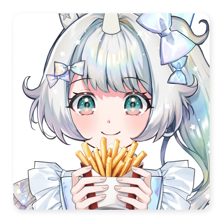 【Vtuber向け】銃を持つ手のイラスト｜Vtuber・配信向けフリー素材 / Illustration of a hand holding ...